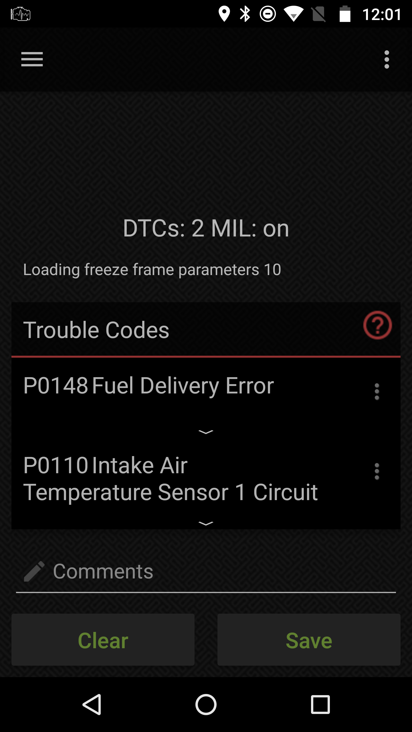 Diagnostic Trouble Codes Read Diagnostic Trouble Codes OBD2 Fault Codes 